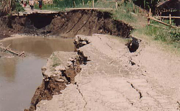 River Bank Erosion Forces Hundreds of Families to Relocate