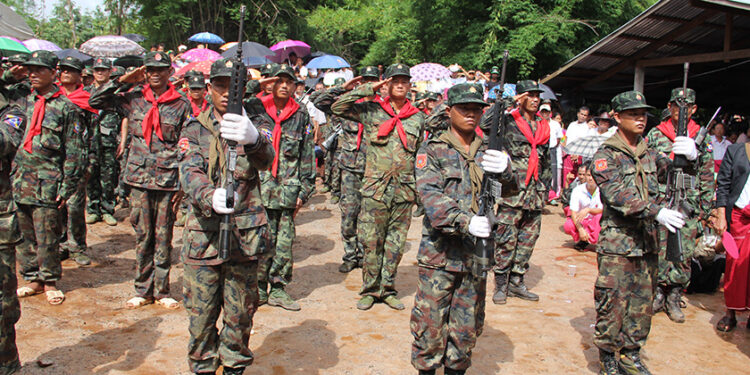 Myanmar Army Questions NMSP After it Defies Military Parade Ban