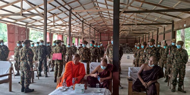 Pro-Myanmar Junta Militias, Nationalist Monks Forcibly Recruiting ...
