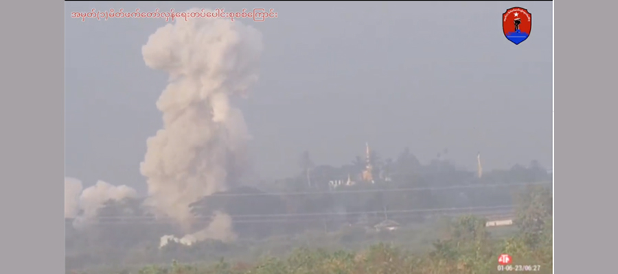 Resistance Forces Attack Regime Checkpoints and Offices in Karen State