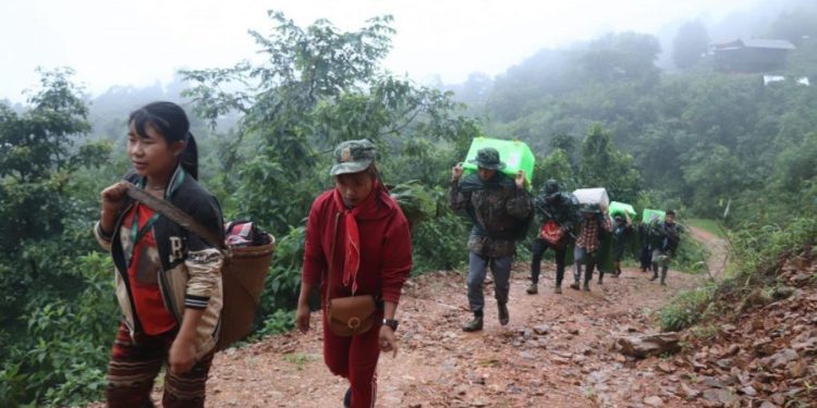 Displaced Kayah Civilians Going Hungry as Myanmar Junta Blocks Supplies