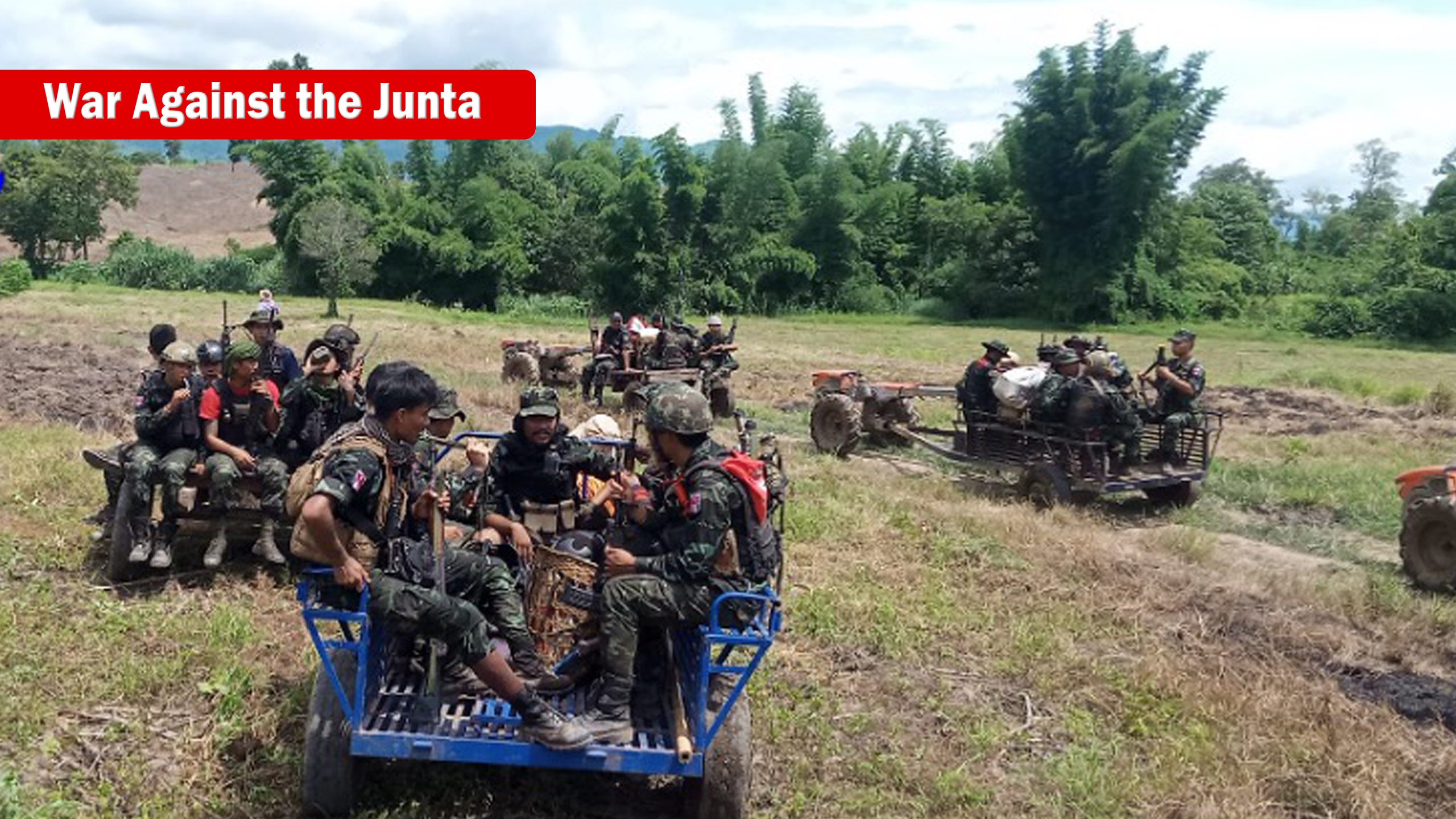 Dozens of Myanmar Junta Forces Killed in Four Days of Resistance Attacks