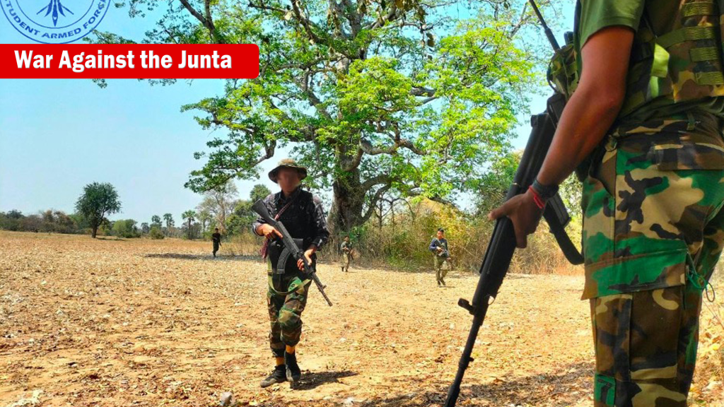 Over 20 Myanmar Junta Forces Killed in Four Days of Resistance Attacks