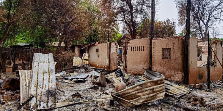 Myanmar Troops Rain Terror on Taze Town, Burning Bus Station and ...