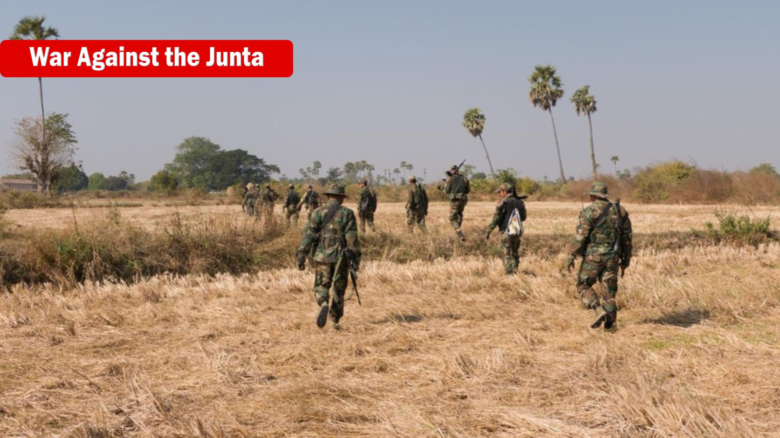 Around 30 Myanmar Junta Forces Killed in Five Days of Resistance Attacks