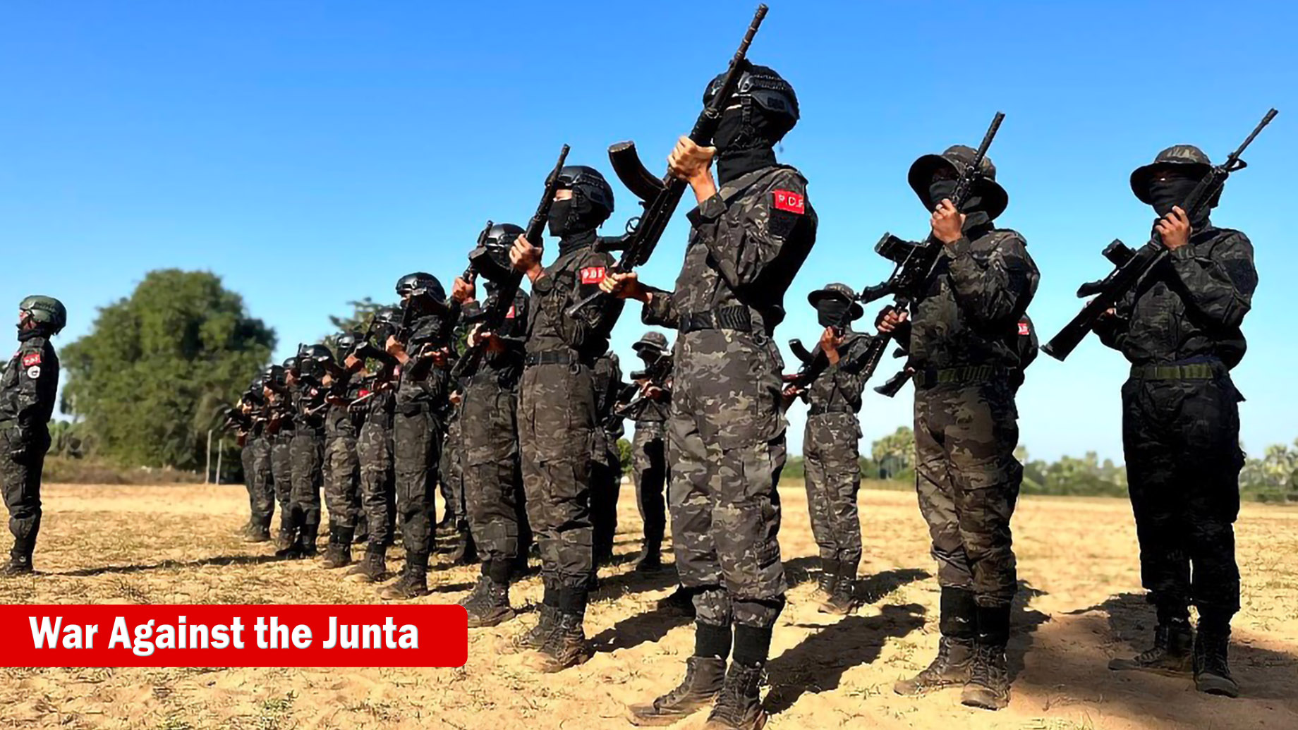 Myanmar Junta Loses at Least a Dozen Troops in Three Days of Resistance ...