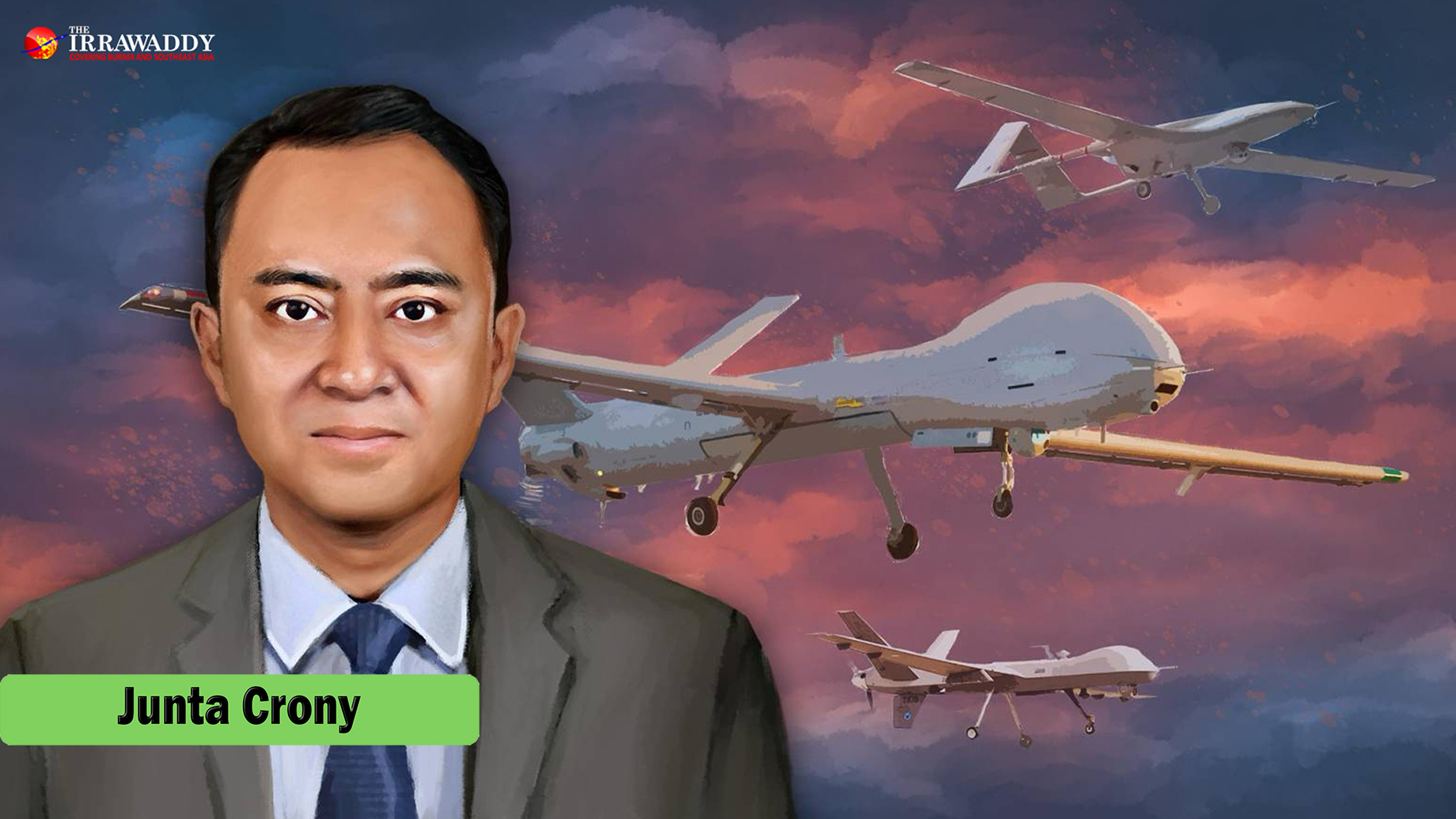 Family Friend Helps Myanmar Junta Boss Buy Arms From Israel