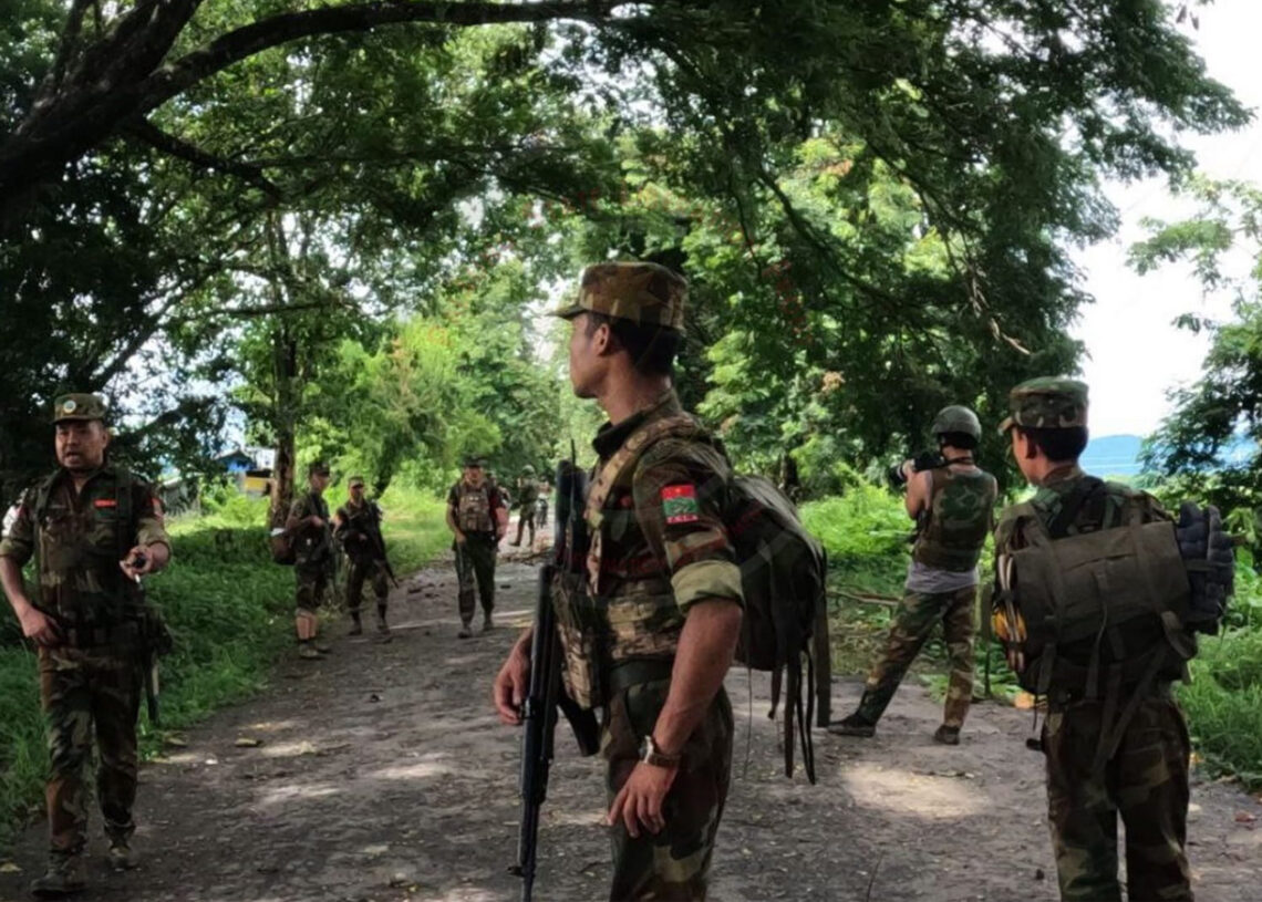 Myanmar Resistance Fighters Poised to Capture Key Town in Sagaing Region