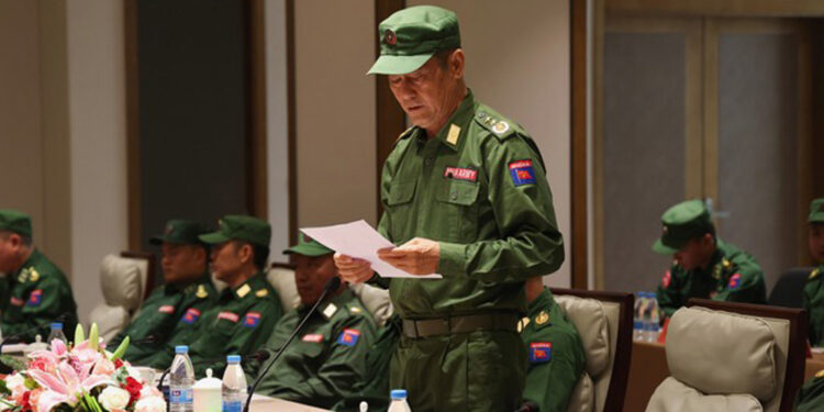 MNDAA-Junta Talks on Lashio Control Off to Slow Start