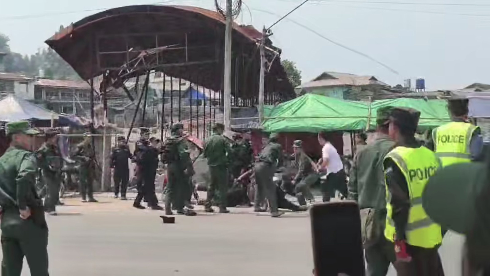 Ethnic TNLA and MNDAA Troops Clash in Kutkai