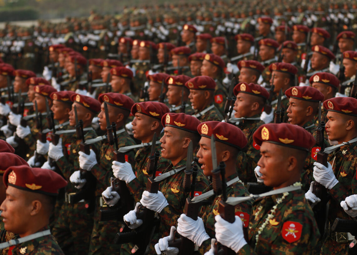 Karen Resistance Attacks Myanmar Junta in Kawkareik