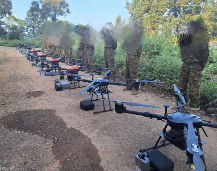EU Drone Technology Found in Myanmar Military Drones