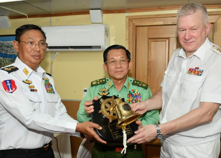 Myanmar Junta Envoy Holds Talks With Cambodia’s Current, Ex-PMs